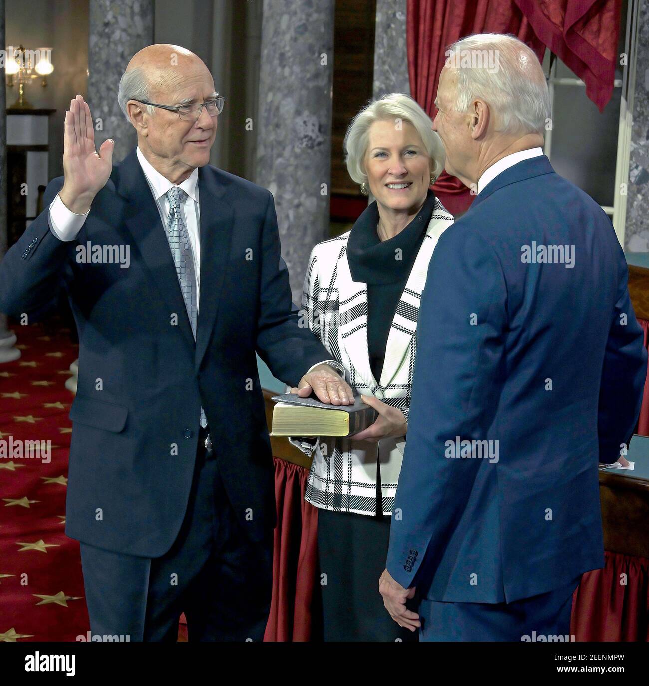 Washington DC, USA, January 6, 2015Senator Pat Roberts (R-KS) and his ...