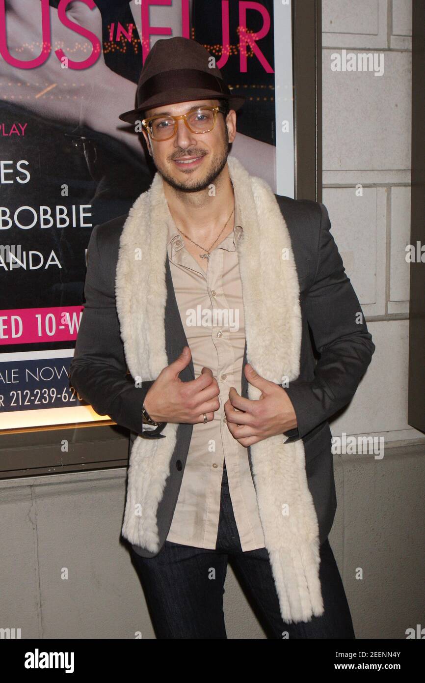 Ari Gold arriving at the opening night performance of Manhattan Theatre ...