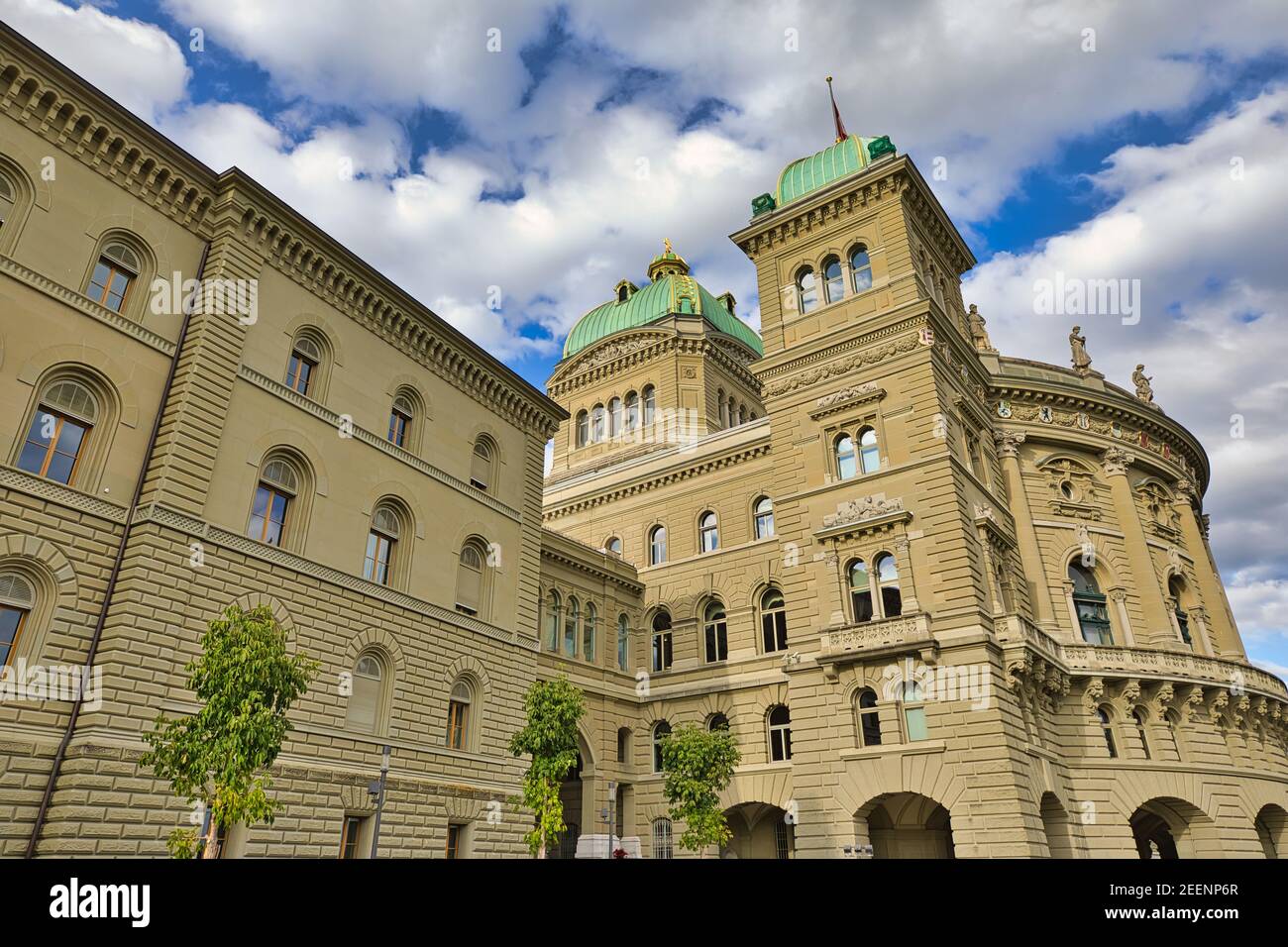 The Parliament building or Bundeshausthe houses the Swiss Federal ...