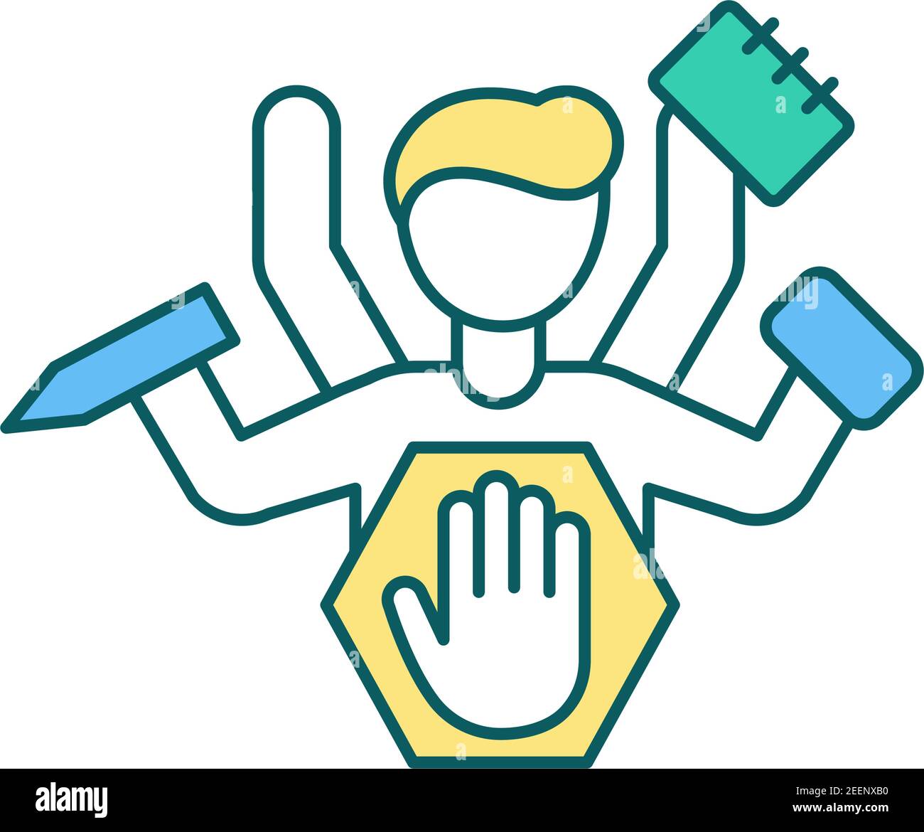 Relief work depression Stock Vector Images - Alamy