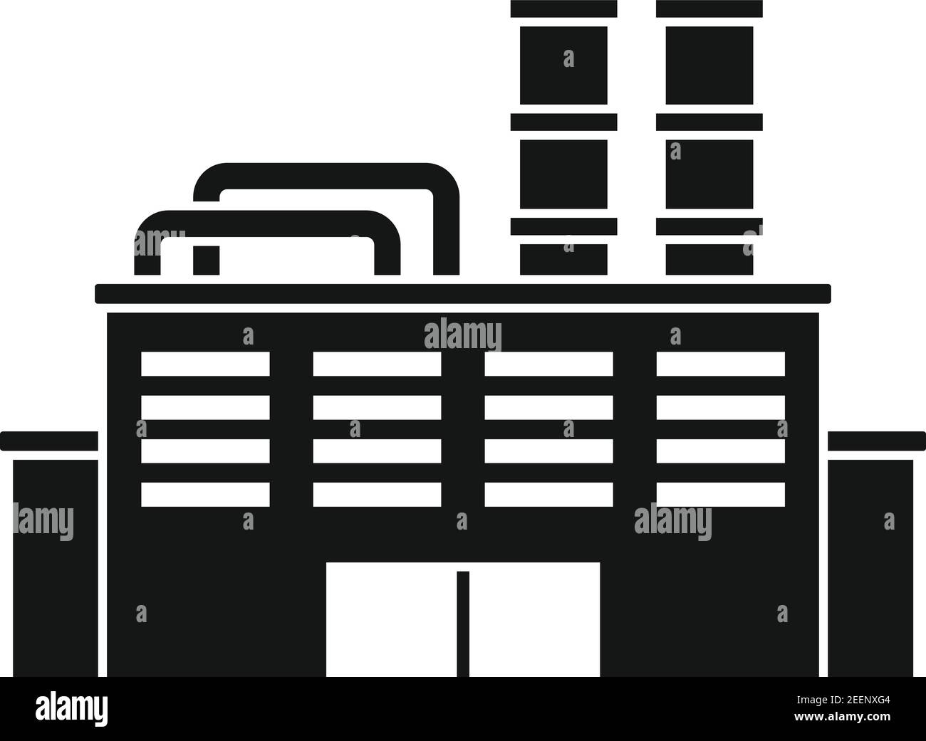 Recycling plant plastic trash Black and White Stock Photos & Images - Alamy