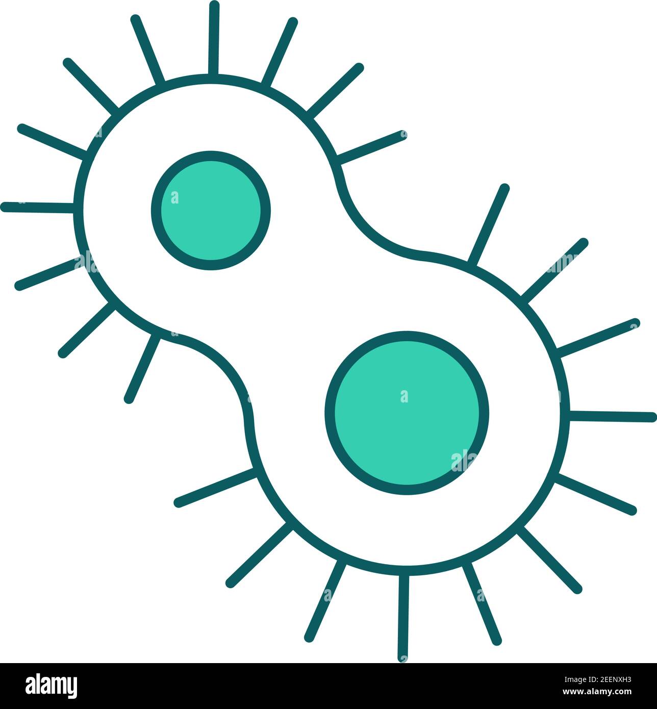 Viral infections RGB color icon Stock Vector Image & Art - Alamy