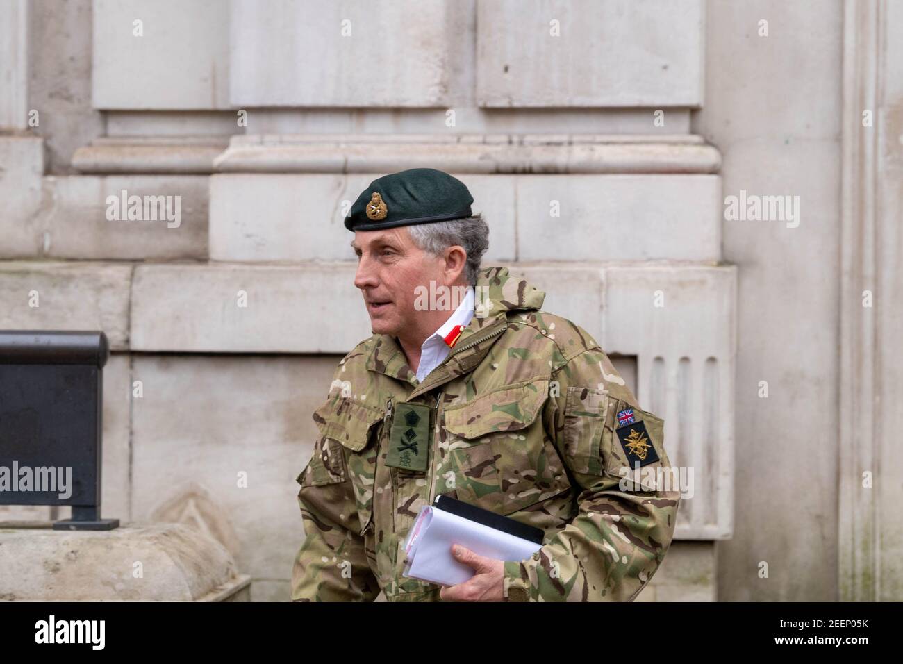 London, UK. 16th Feb, 2021. General Sir Nicholas Patrick Carter, Chief ...