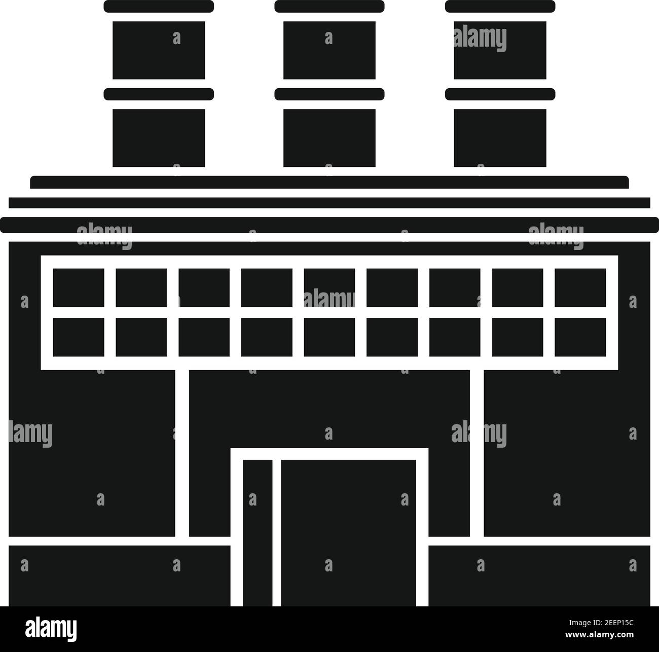 Metal recycle factory icon, simple style Stock Vector Image & Art - Alamy