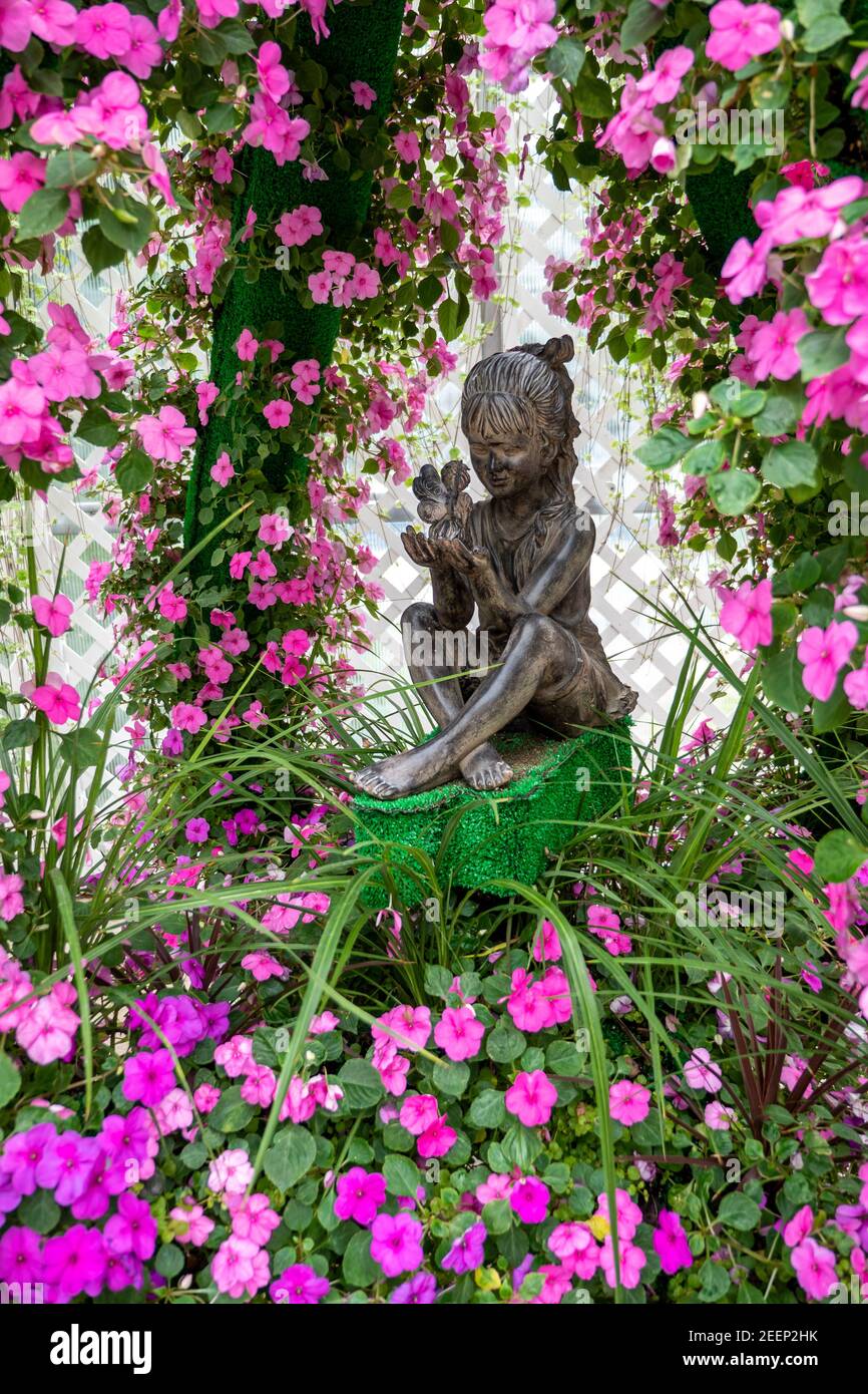 Glacier Gardens Rainforest in Juneau, Alaska is known for its Flower ...
