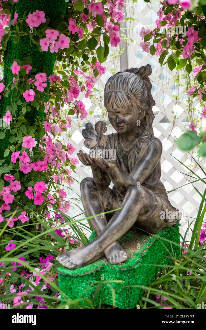 Glacier Gardens Rainforest in Juneau, Alaska is known for its Flower ...