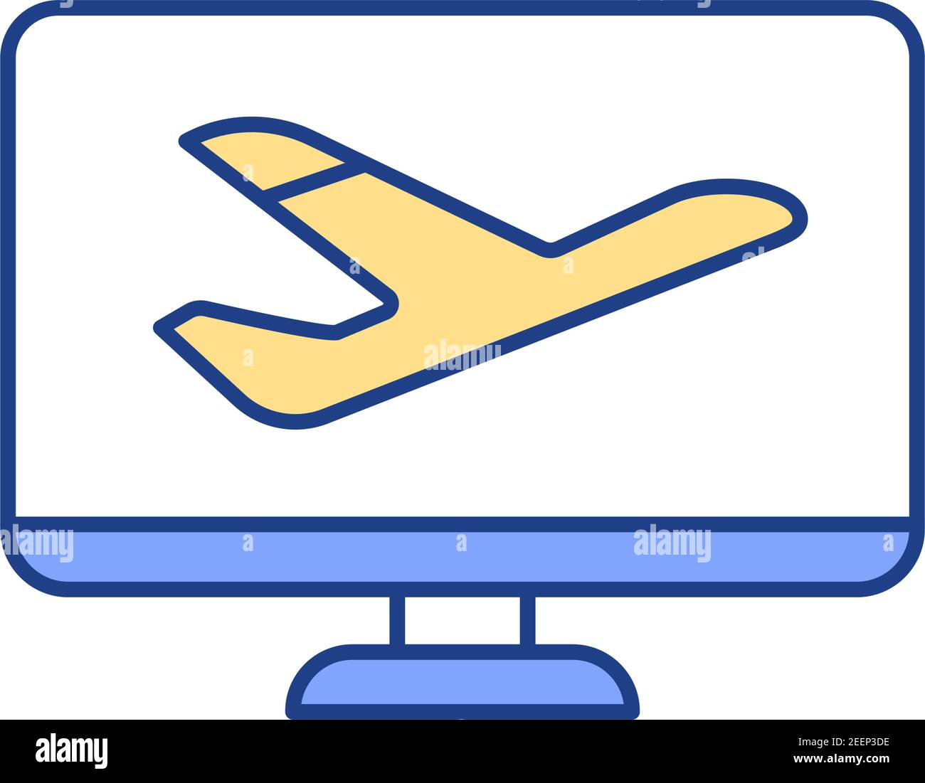 Virtual reservation Stock Vector Images - Alamy