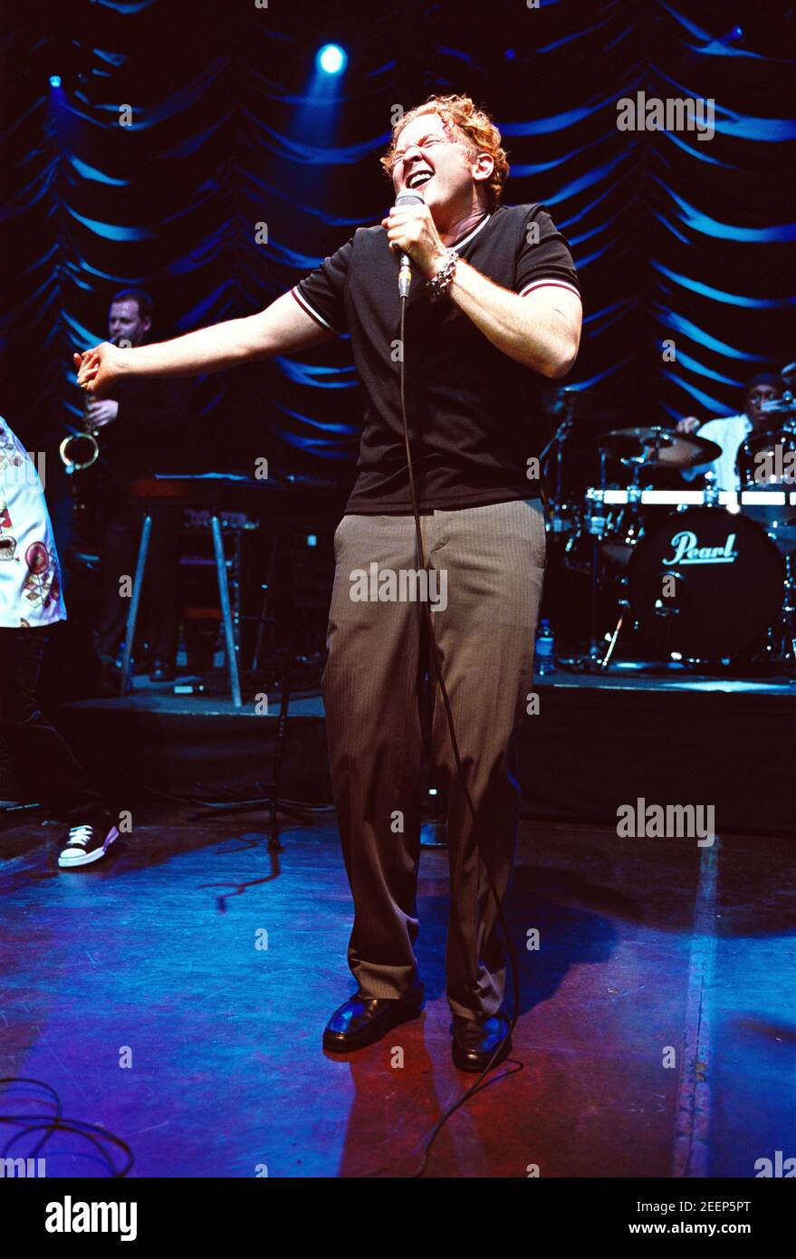 Simply Red in concert at the Shepherds Bush Empire in London, UK. 27th ...