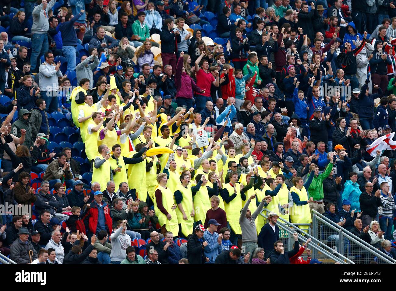 Cricket fans fancy dress hi-res stock photography and images - Alamy