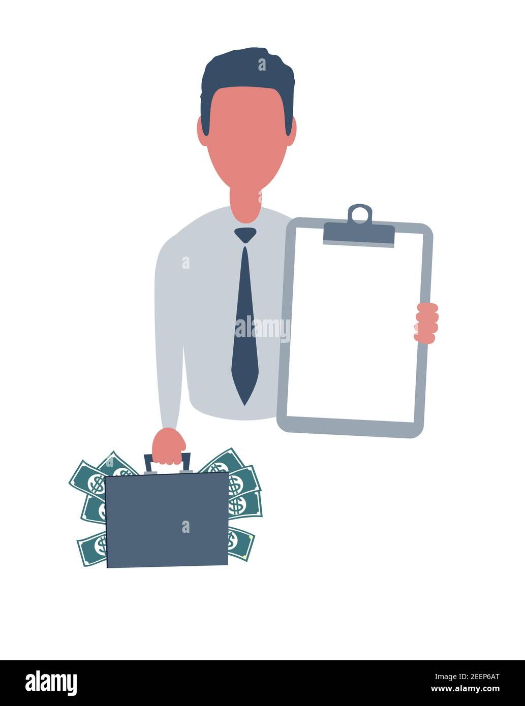 Luggage clipboard Stock Vector Images - Alamy
