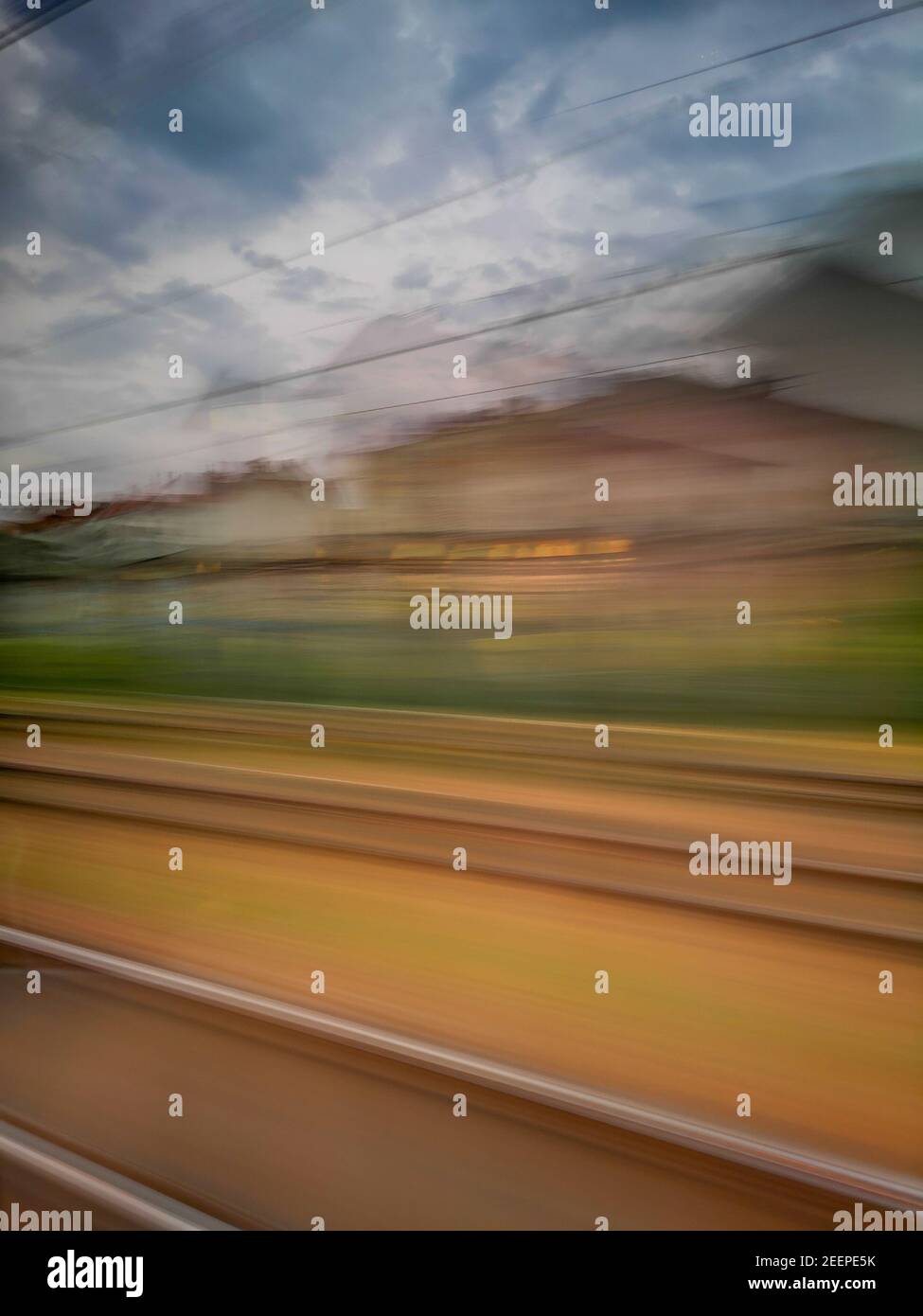 Trains background hi-res stock photography and images - Alamy