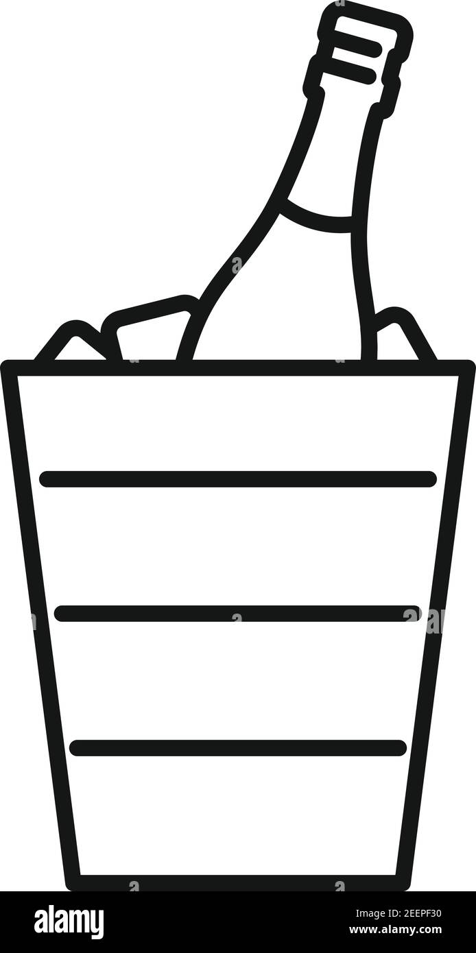 Champagne ice box restaurant hi-res stock photography and images - Alamy