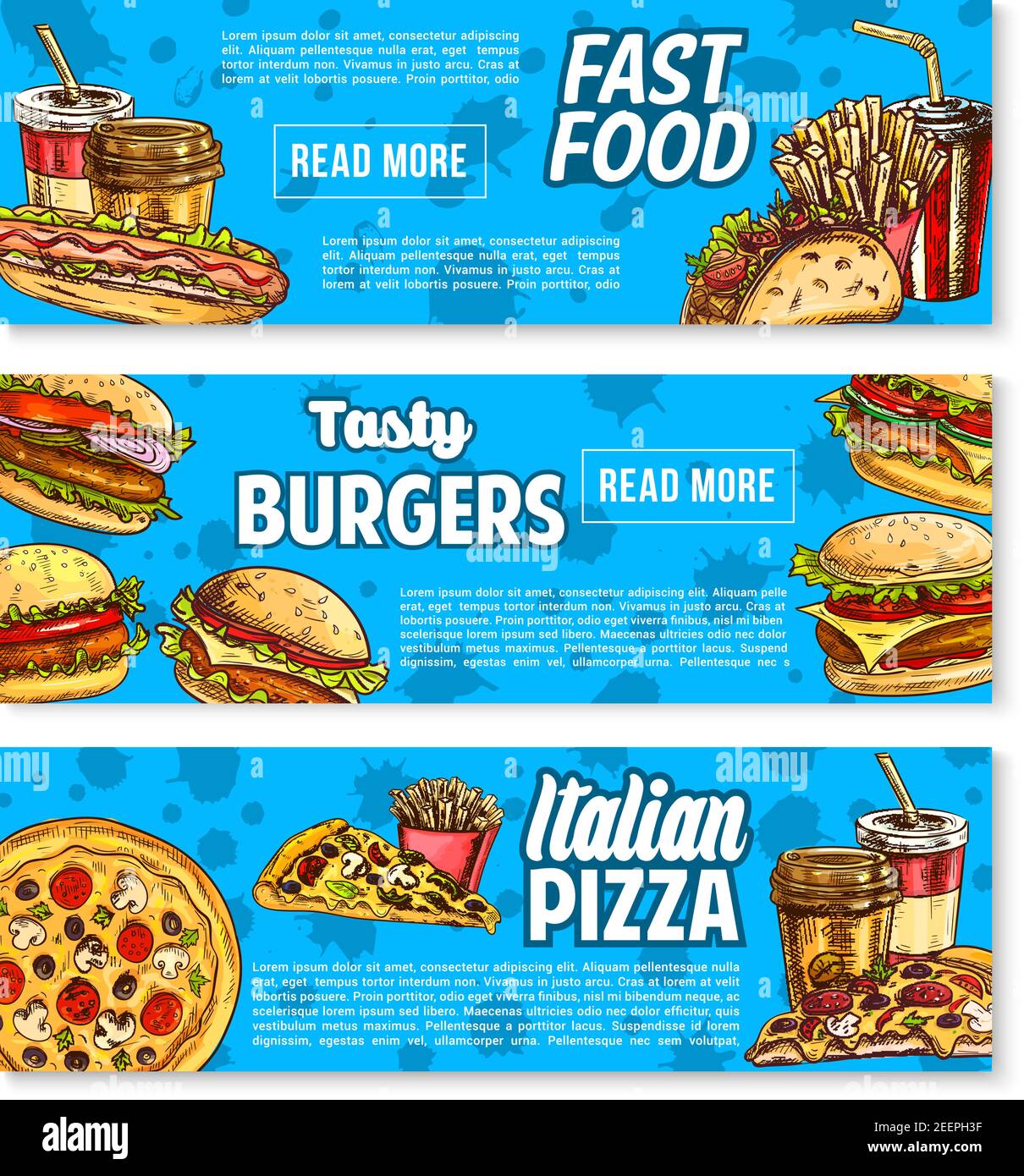 Tacos combo Stock Vector Images - Alamy