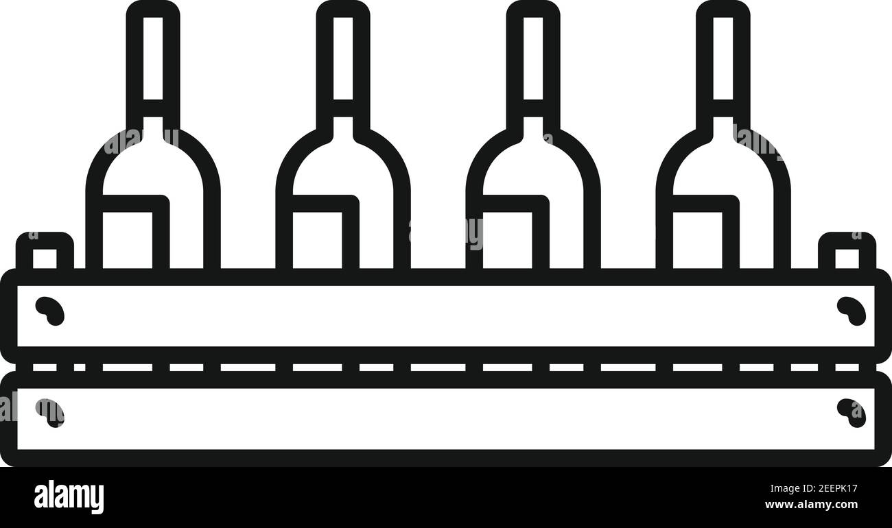 Wooden wine box isolated Black and White Stock Photos & Images - Alamy