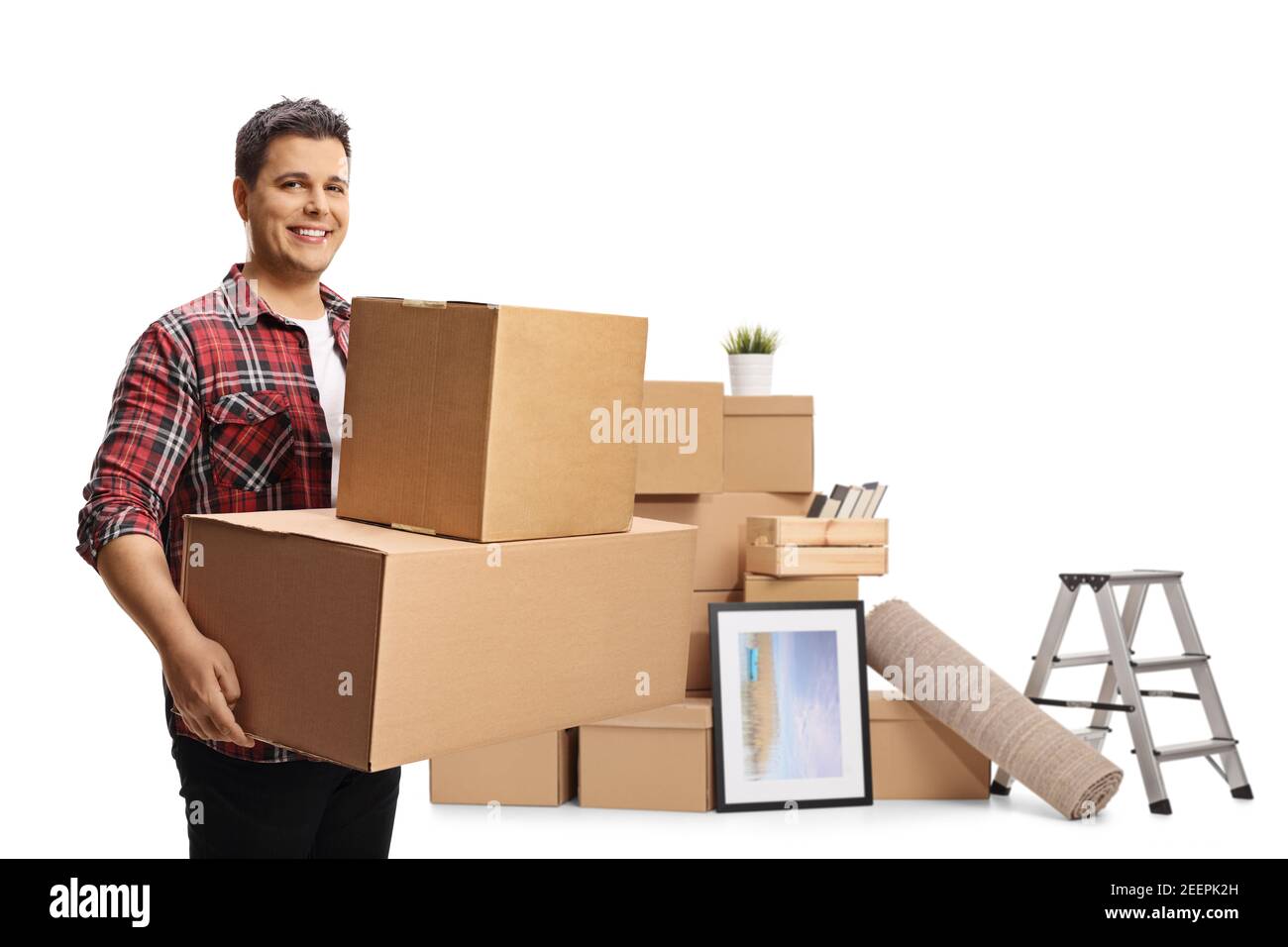 Removing packing Cut Out Stock Images & Pictures - Alamy