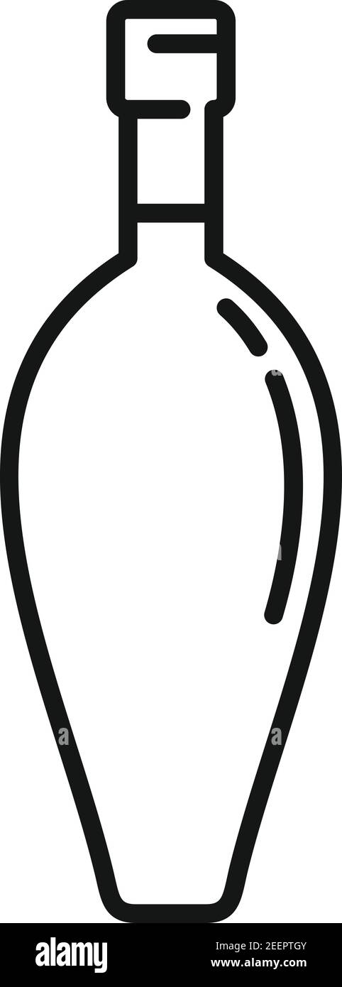 Grape bunch thin line Stock Vector Images - Alamy