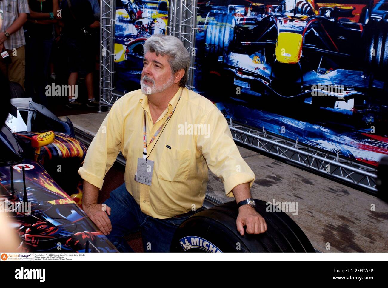 George lucas at the grand prix hi-res stock photography and images - Alamy
