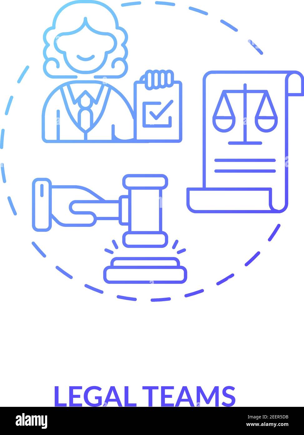 Legal teams concept icon Stock Vector Image & Art - Alamy