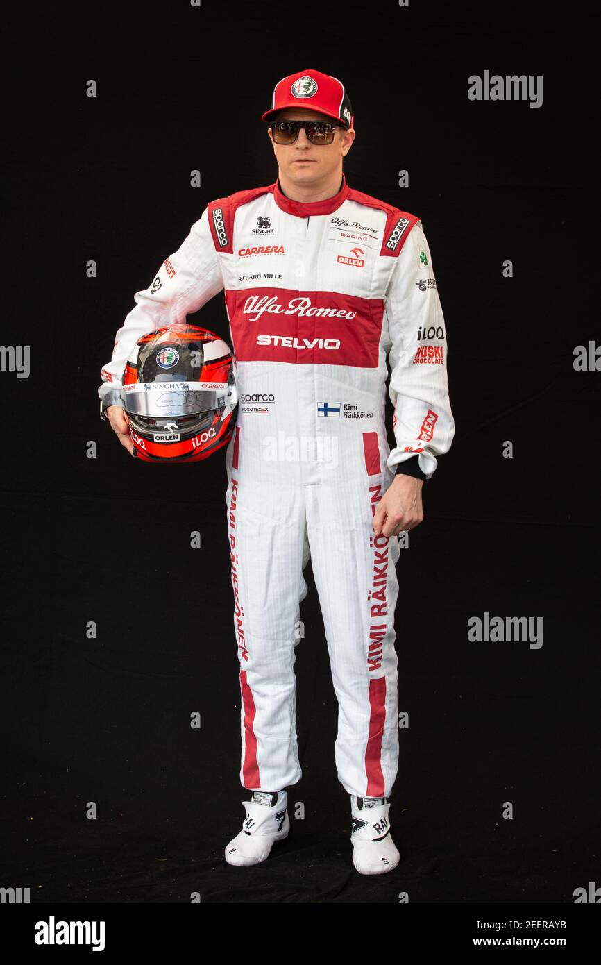 RAIKKONEN Kimi (fin), Alfa Romeo Racing C39, portrait during the ...