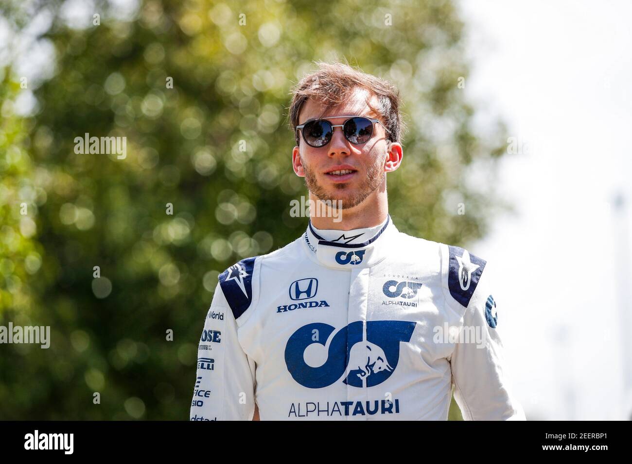 GASLY Pierre (fra), Scuderia AlphaTauri Honda AT01, portrait during the ...