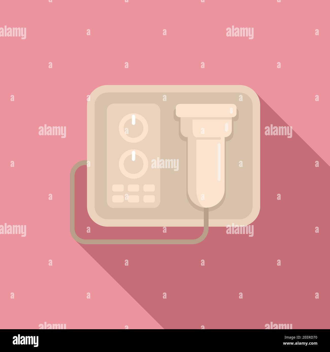 Laser hair removal device icon, flat style Stock Vector Image & Art - Alamy