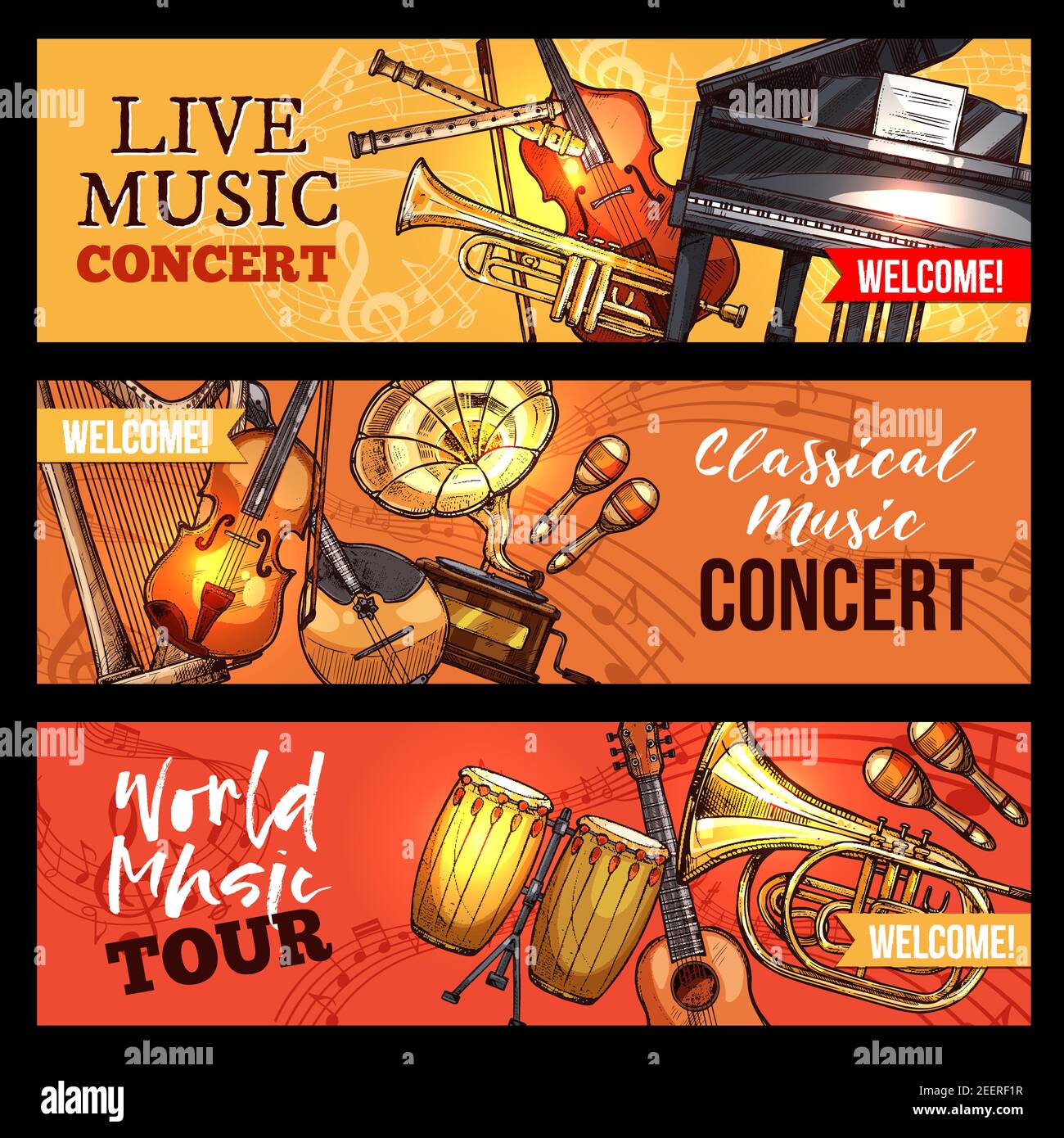 Drum live Stock Vector Images - Alamy