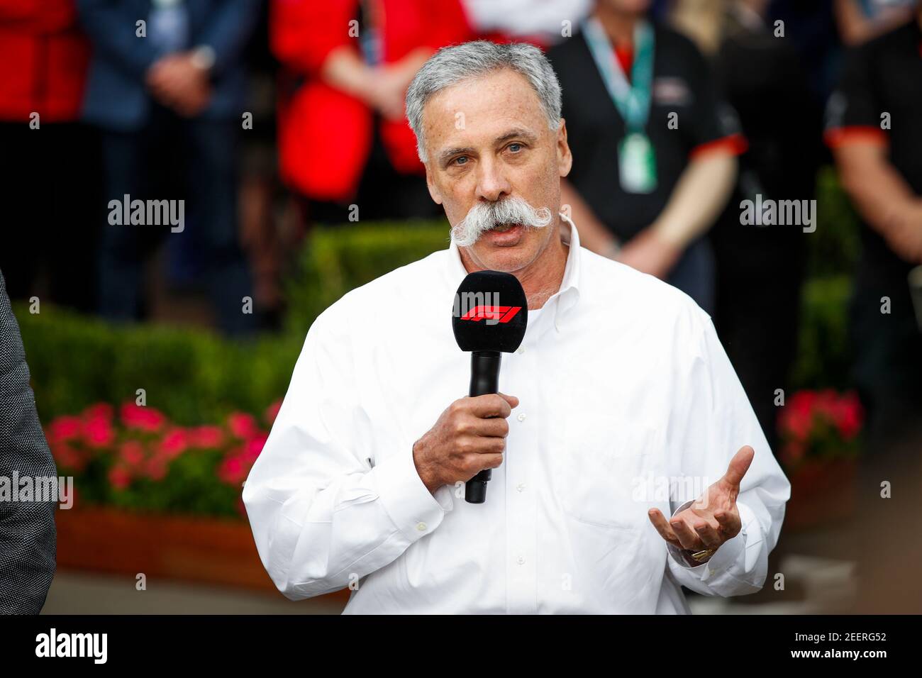 CAREY Chase (usa), Chairman and CEO Formula One Group FOG, portrait ...