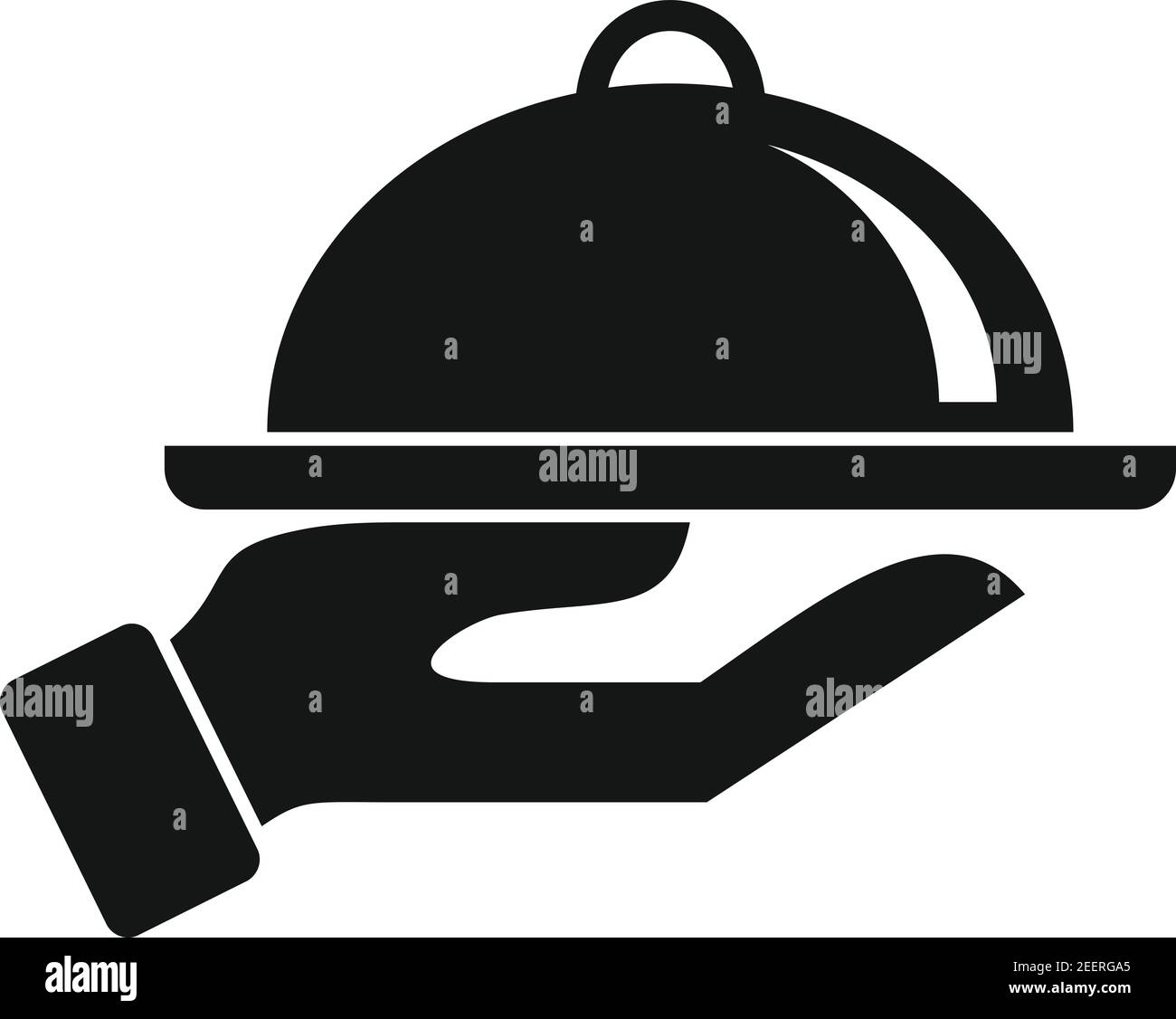 Gourmet style serving tray Stock Vector Images - Alamy