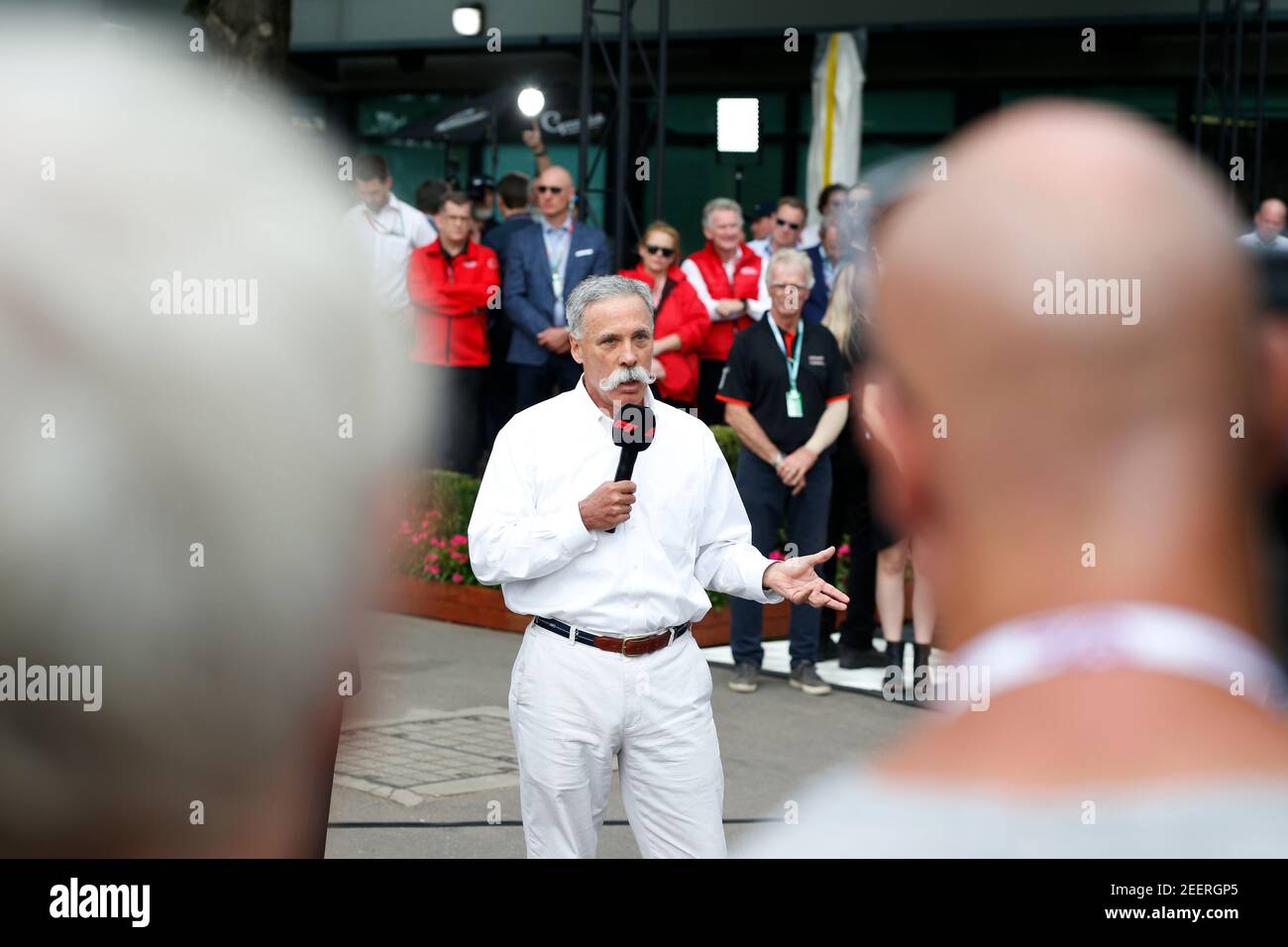 CAREY Chase (usa), Chairman and CEO Formula One Group FOG, portrait ...