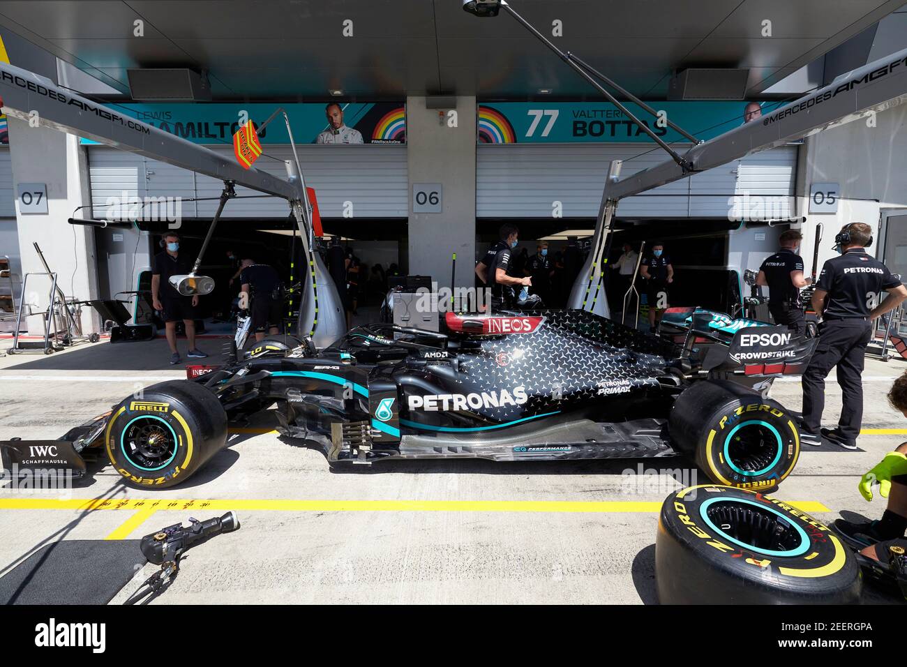 Mercedes AMG F1 GP W11 Hybrid EQ Power+, detail, Mercedes switch to all ...