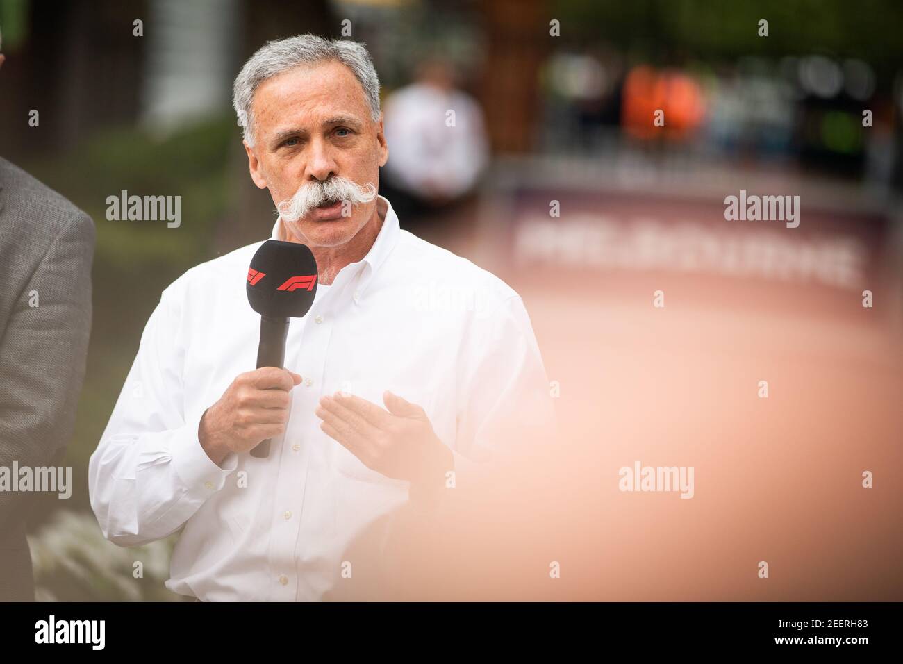 CAREY Chase (usa), Chairman and CEO Formula One Group FOG, portrait ...