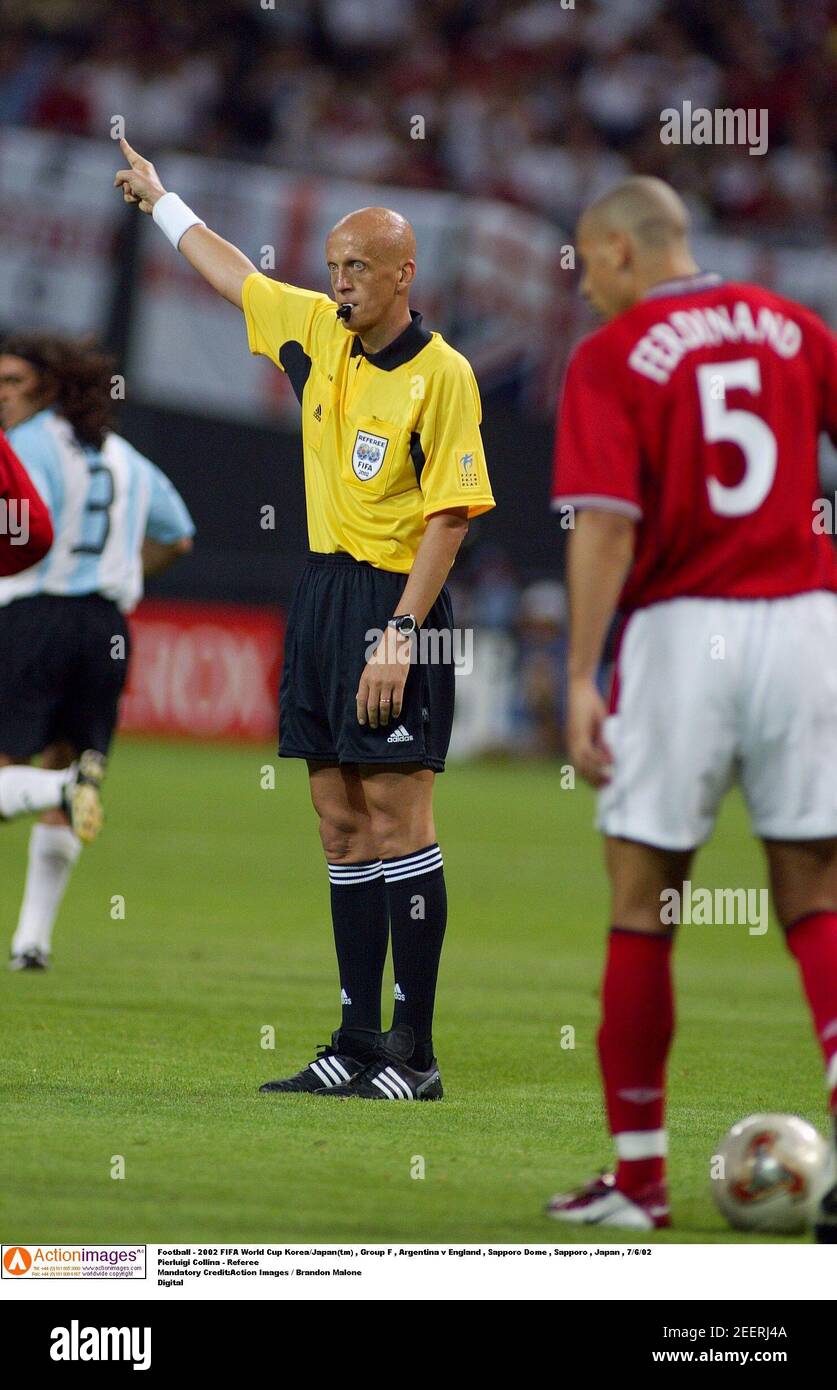 England v argentina world cup 2002 hi-res stock photography and images ...