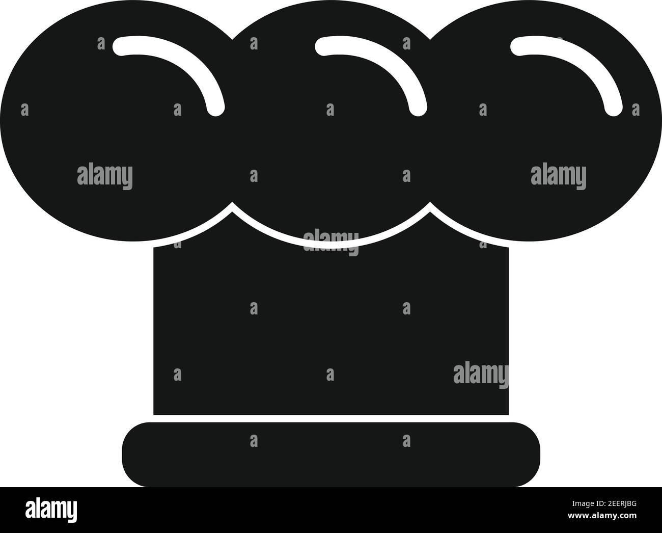 Cook hat icon, simple style Stock Vector Image & Art - Alamy