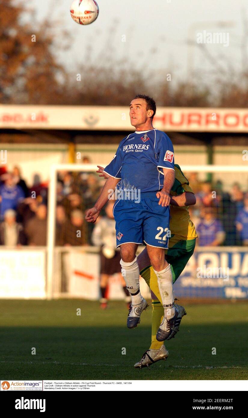 Thurrock v oldham hi-res stock photography and images - Alamy