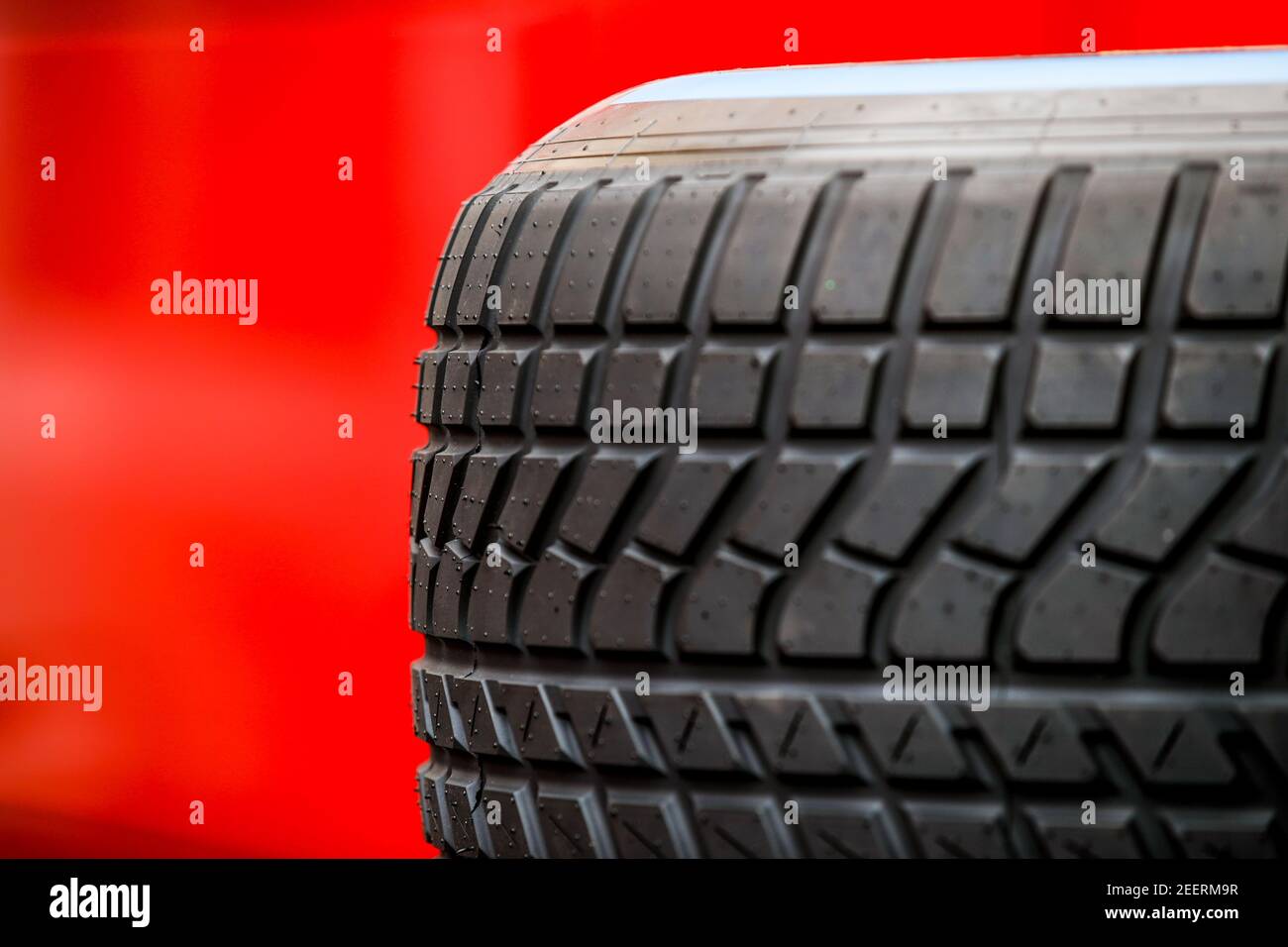 Pirelli full wet tyres during the Formula 1 Aramco Magyar Nagydij 2020 ...