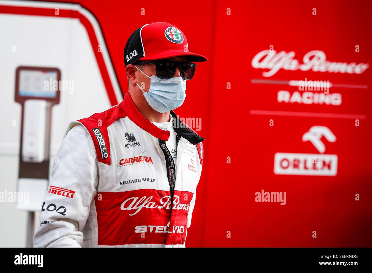 Kimi räikkönen von alfa romeo racing orlen hi-res stock photography and ...