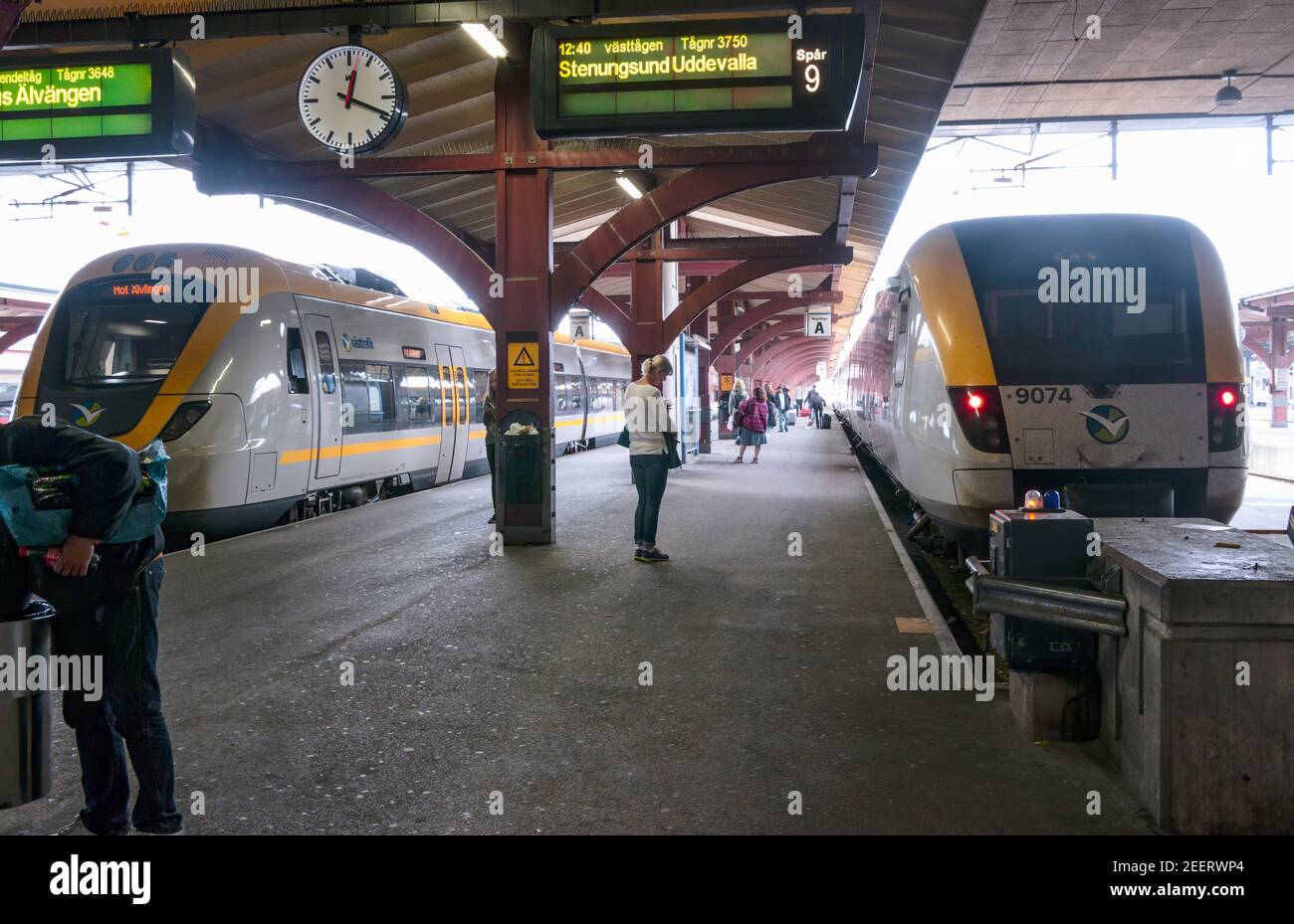 Gothenburg, Sweden train at Gothenburg Central Station Stock Photo - Alamy