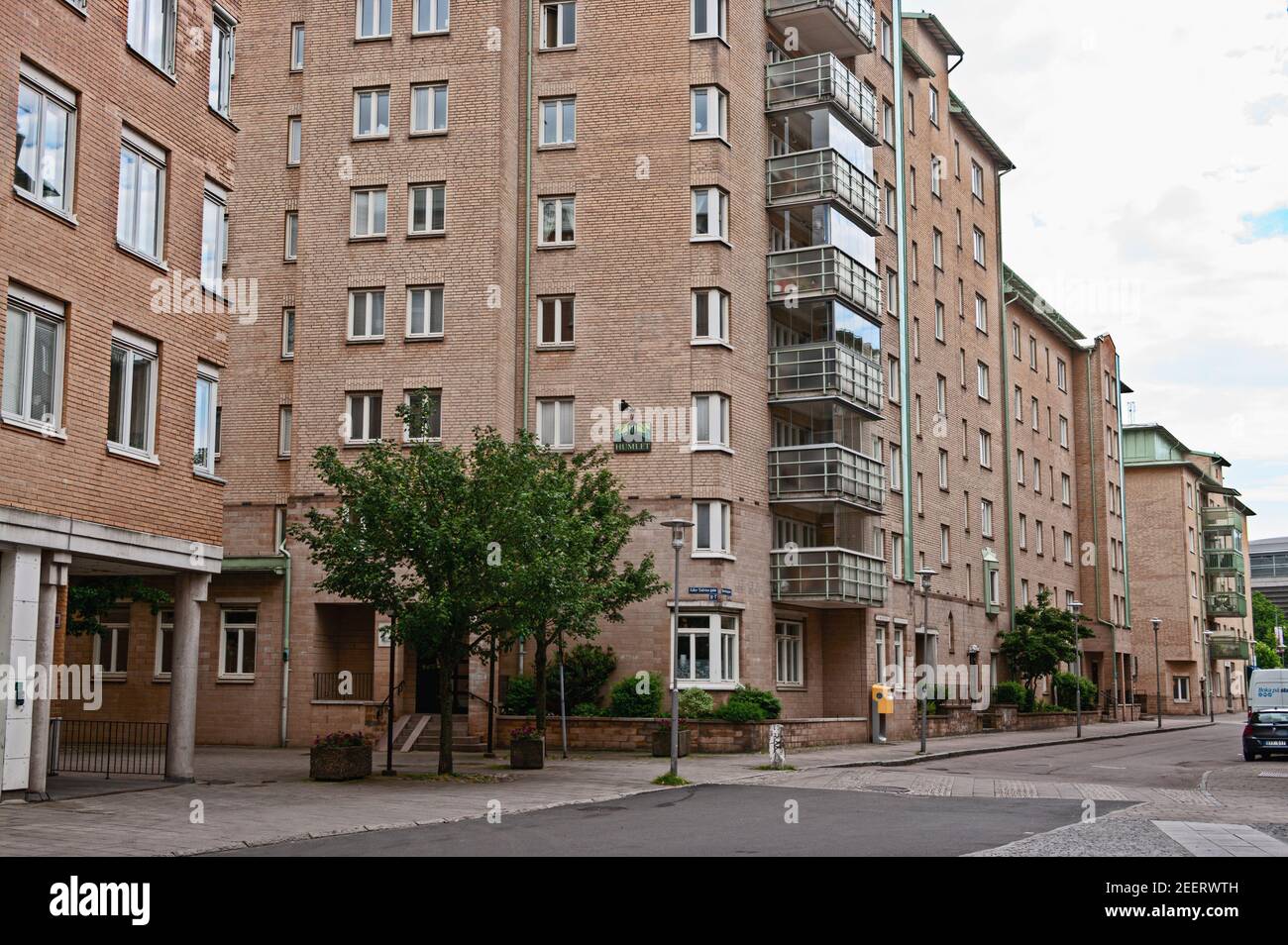 Gothenburg, streets and architecture of the city, Sweden Stock Photo ...