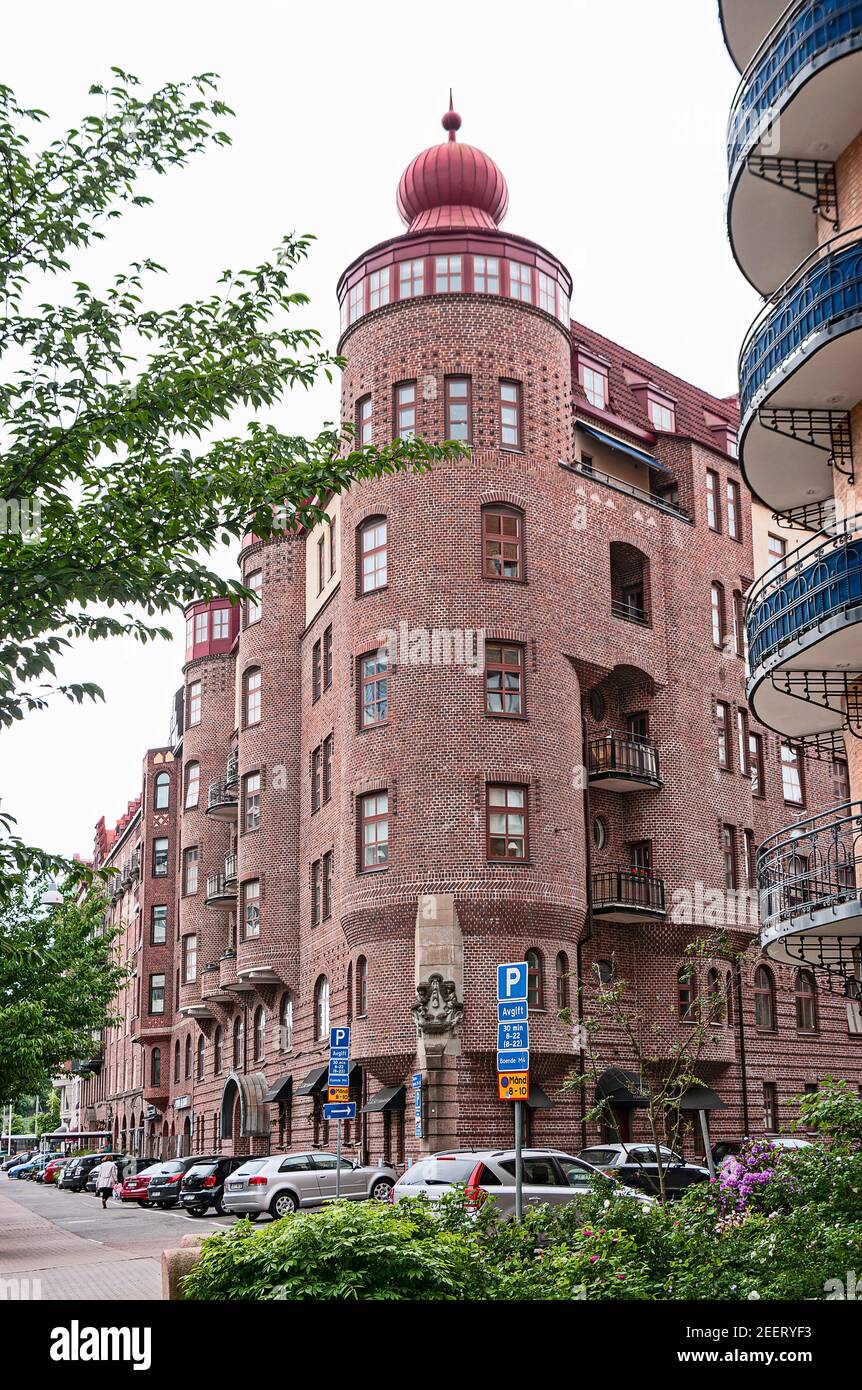 Gothenburg, streets and architecture of the city, Sweden Stock Photo ...