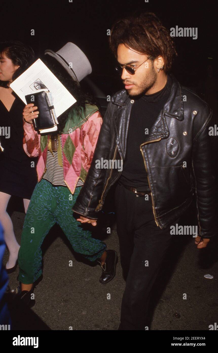 Lisa Bonet and Lenny Kravitz during "Promised Land" Premiere at Mann's ...