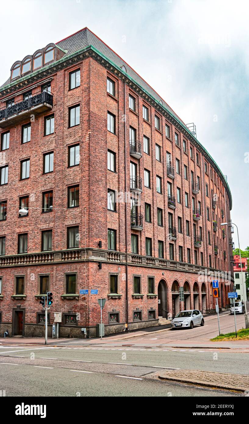 Gothenburg, streets and architecture of the city, Sweden Stock Photo ...