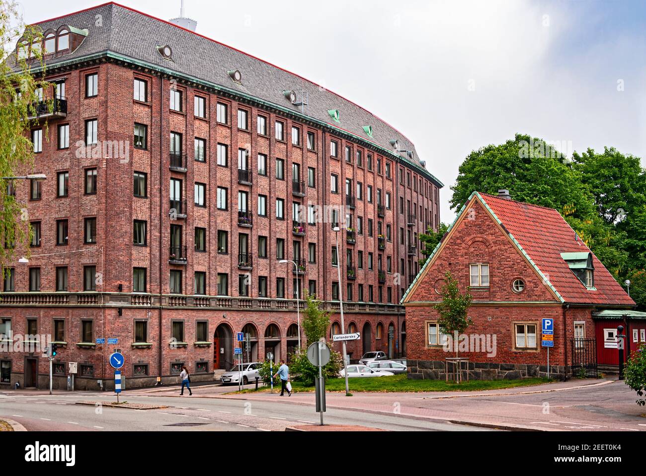 Gothenburg, streets and architecture of the city, Sweden Stock Photo ...