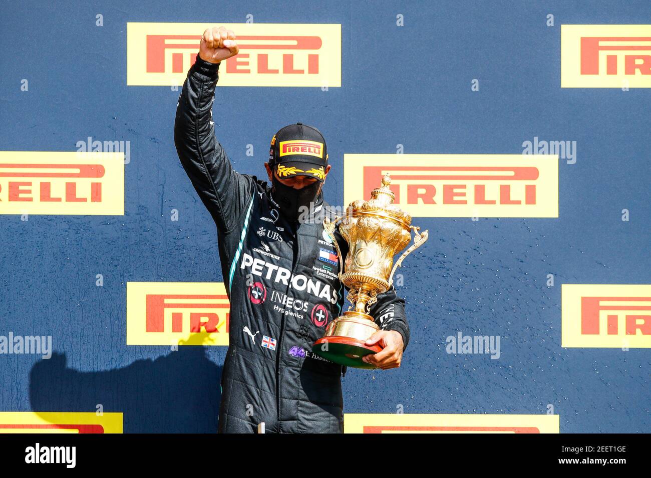 Lewis hamilton british grand prix 2020 hi-res stock photography and ...