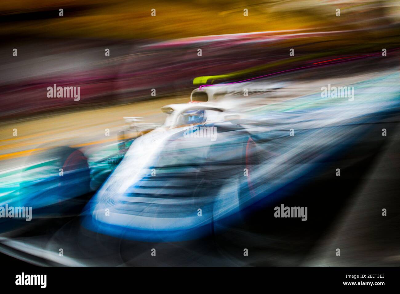 LATIFI Nicholas (can), Williams Racing F1 FW43, action during the ...