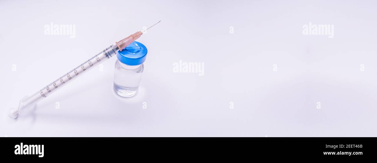 Vaccine and syringe injection. prevention,immunization and treatment ...