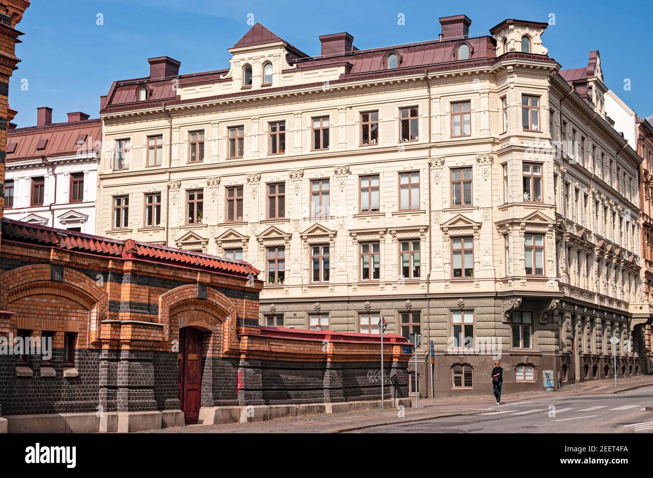 Gothenburg, streets and architecture of the city, Sweden Stock Photo ...