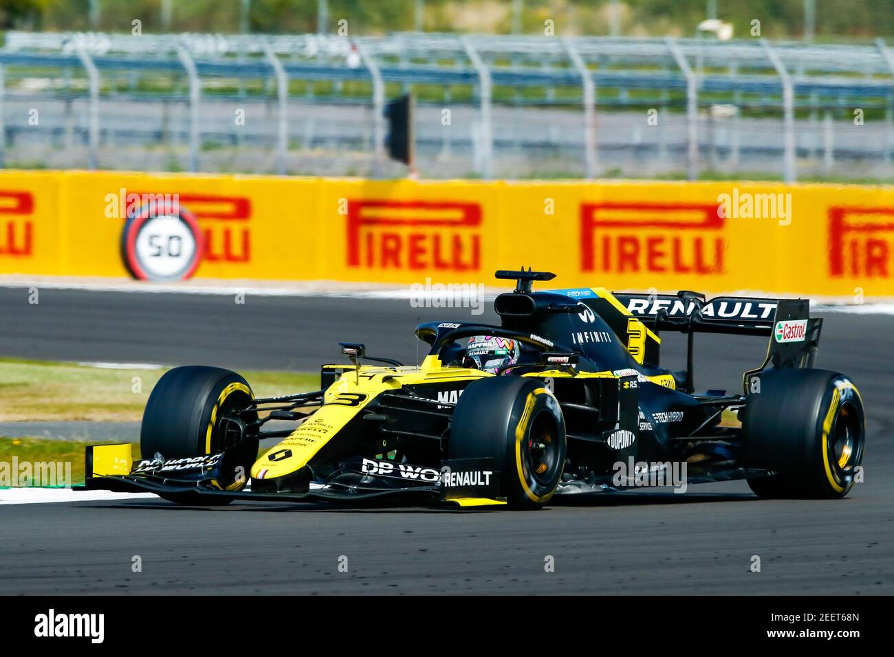 03 RICCIARDO Daniel (aus), Renault F1 Team RS20, action during the ...