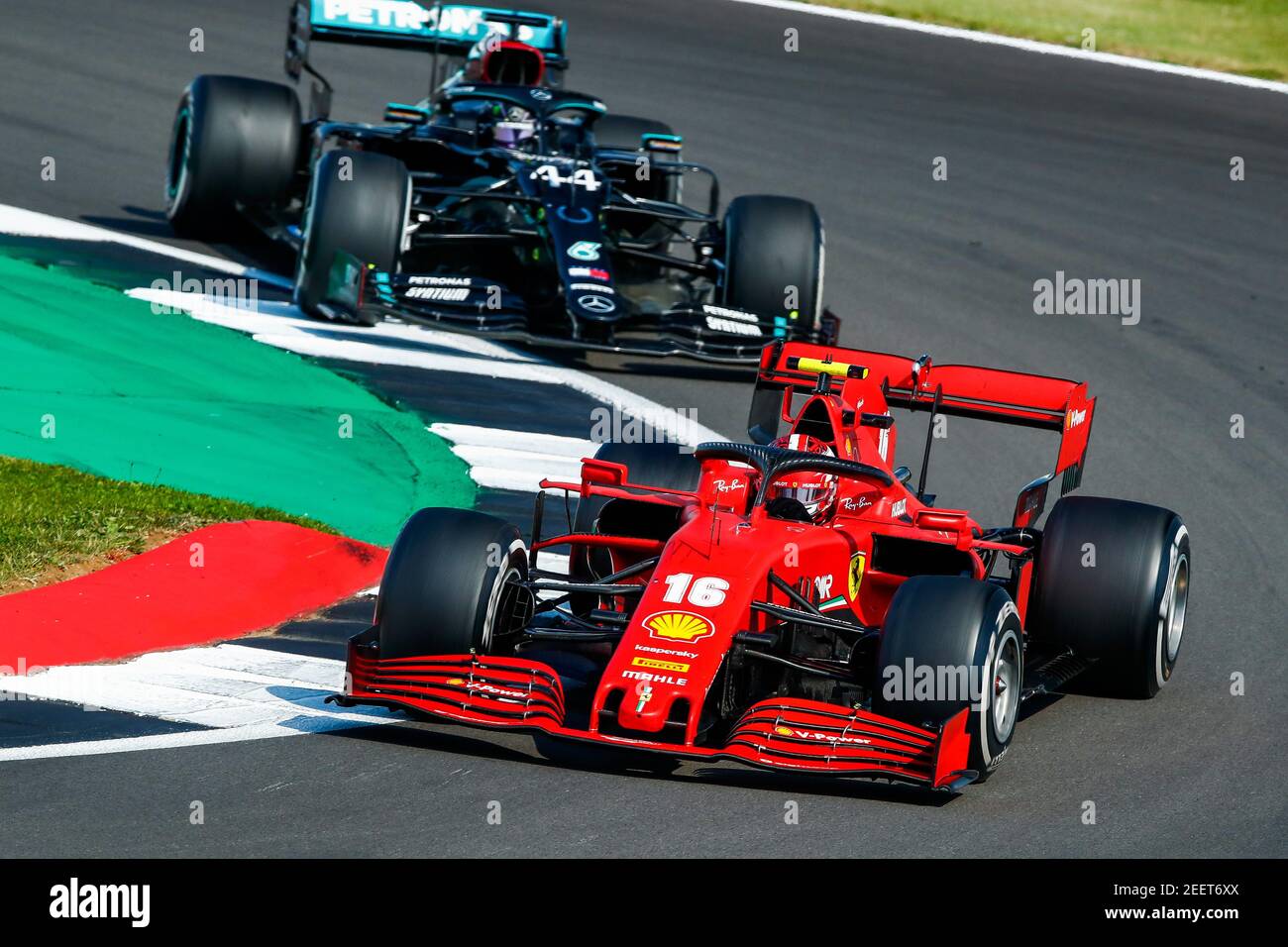 16 LECLERC Charles (mco), Scuderia Ferrari SF1000, action during the ...