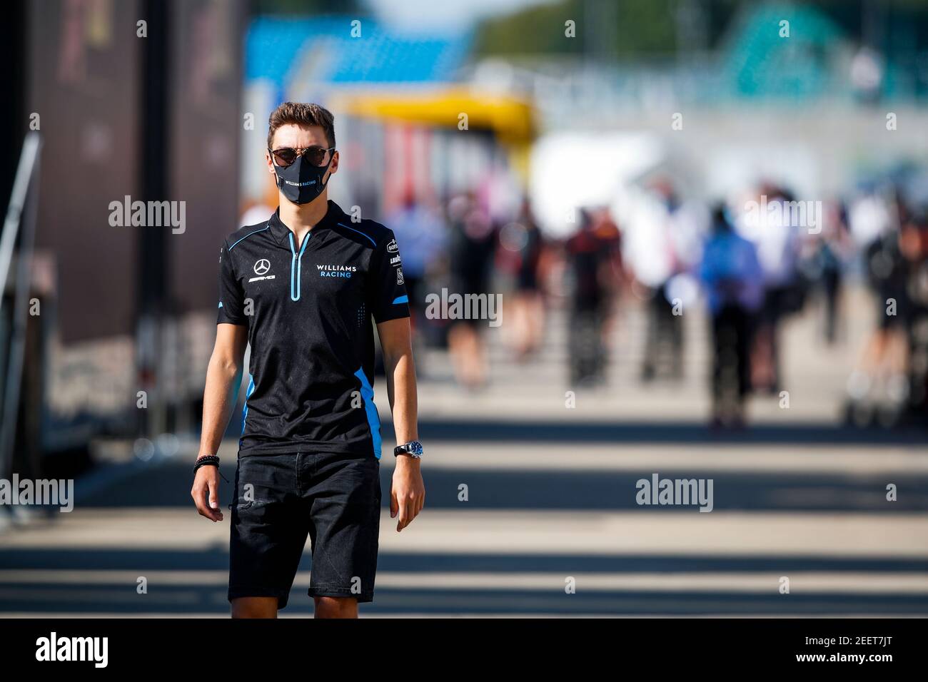 RUSSELL George (gbr), Williams Racing F1 FW43, portrait during the ...