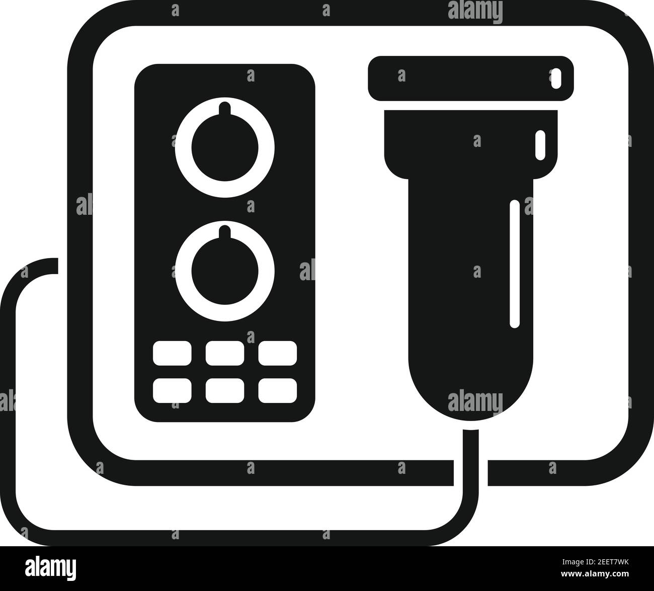 Laser hair removal device icon, simple style Stock Vector Image & Art ...